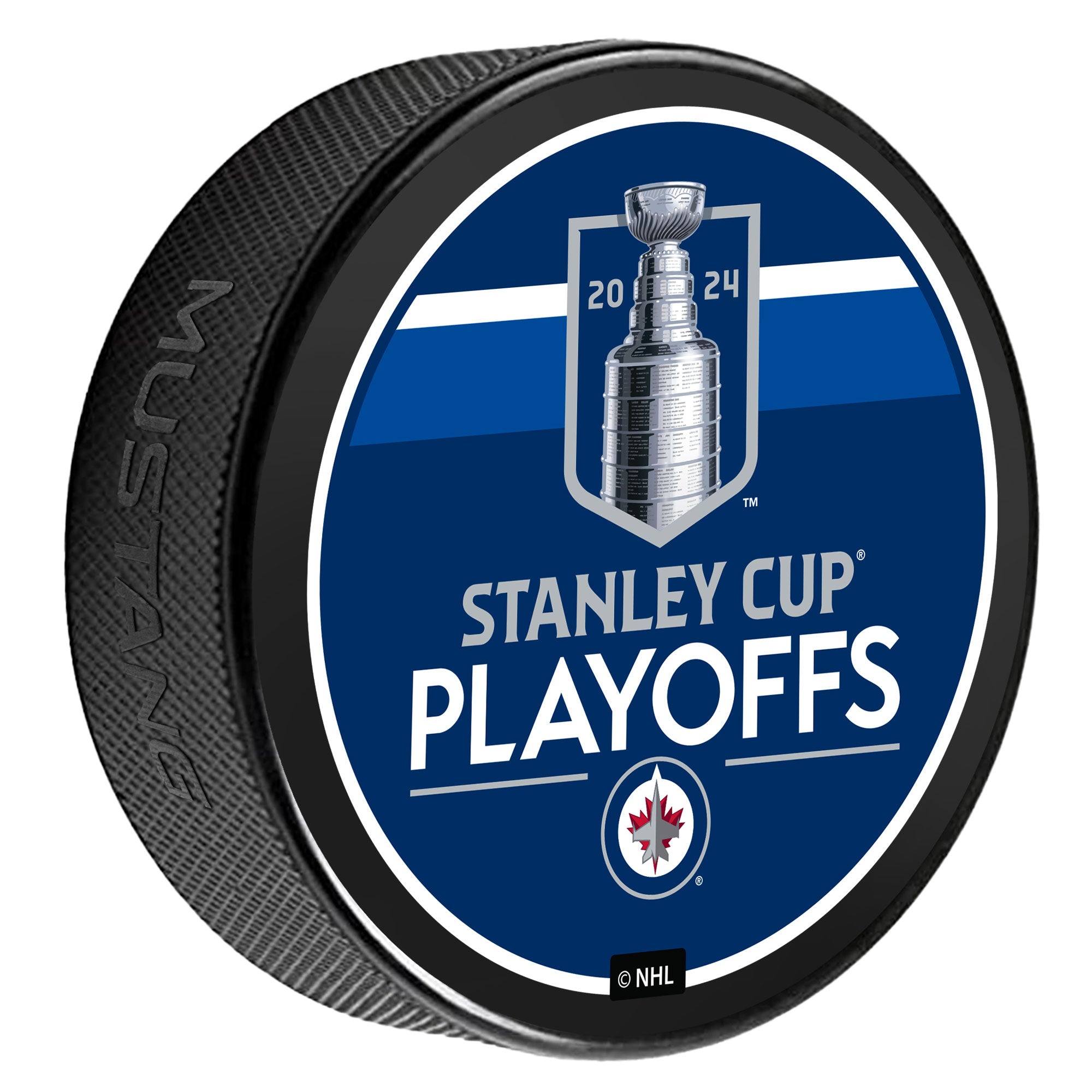 Winnipeg Jets Puck | 2024 Stanley Cup Playoffs | Sports Decor